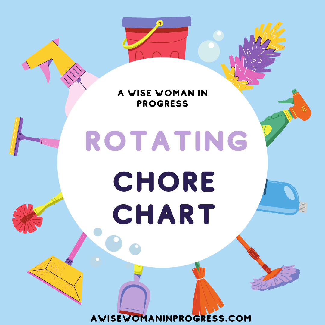 Rotating Chore Chart – A Wise Woman in Progress