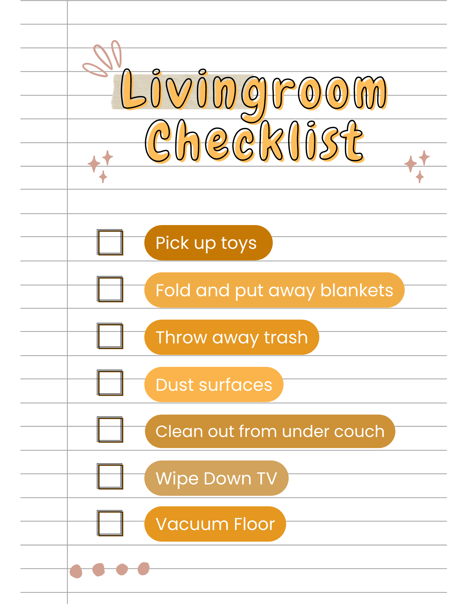 Rotating Chore Chart – A Wise Woman in Progress